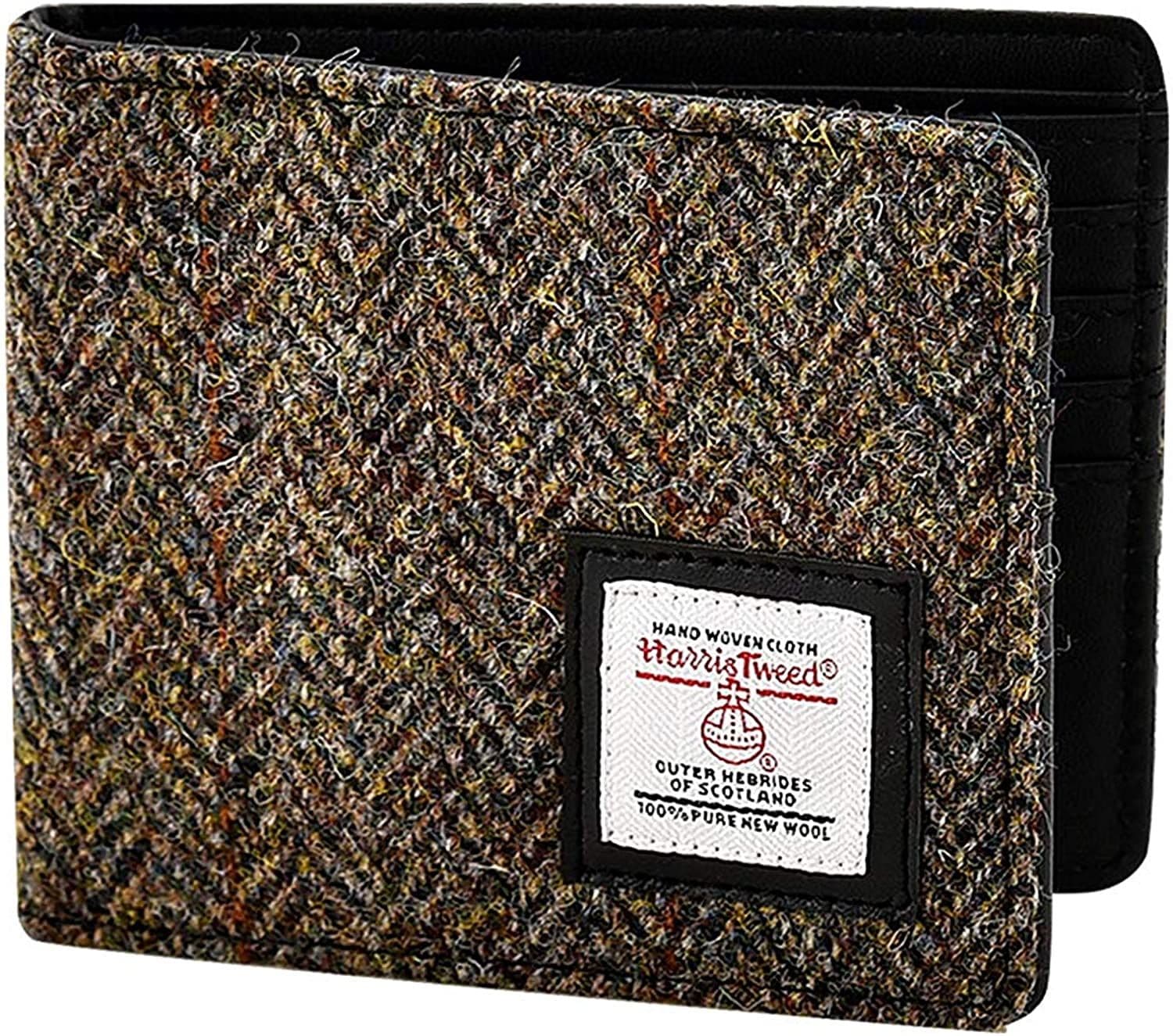 Harris Tweed Trifold Blocking Wallet Purse | Tartan Tweeds