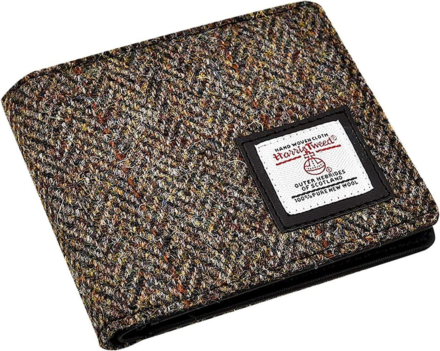 Harris Tweed Trifold Blocking Wallet Purse | Tartan Tweeds