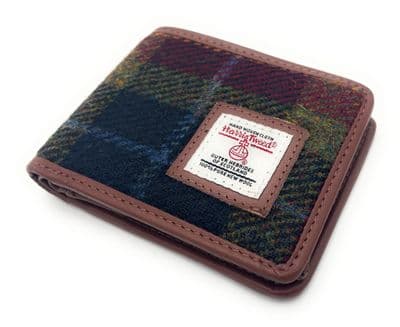 Harris Tweed Genuine Men's Wallet | Tartan Tweeds