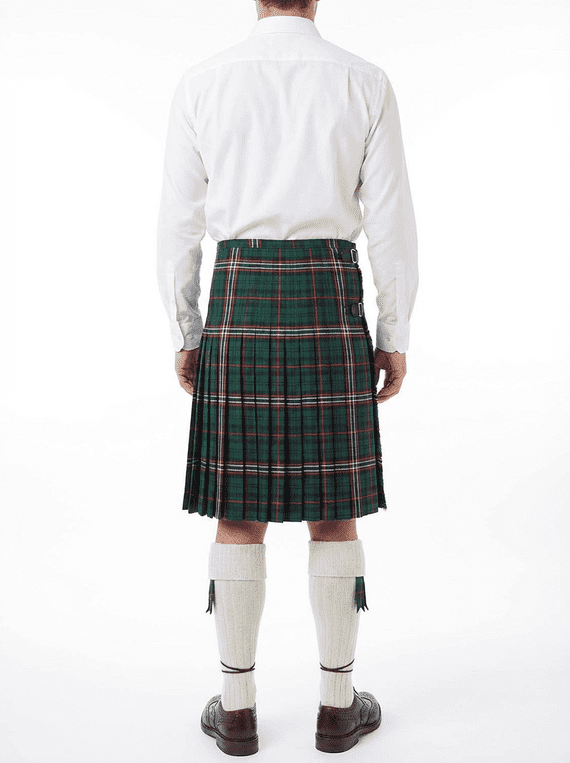 Scottish National Tartan 8 Yard Wool Blend Kilt