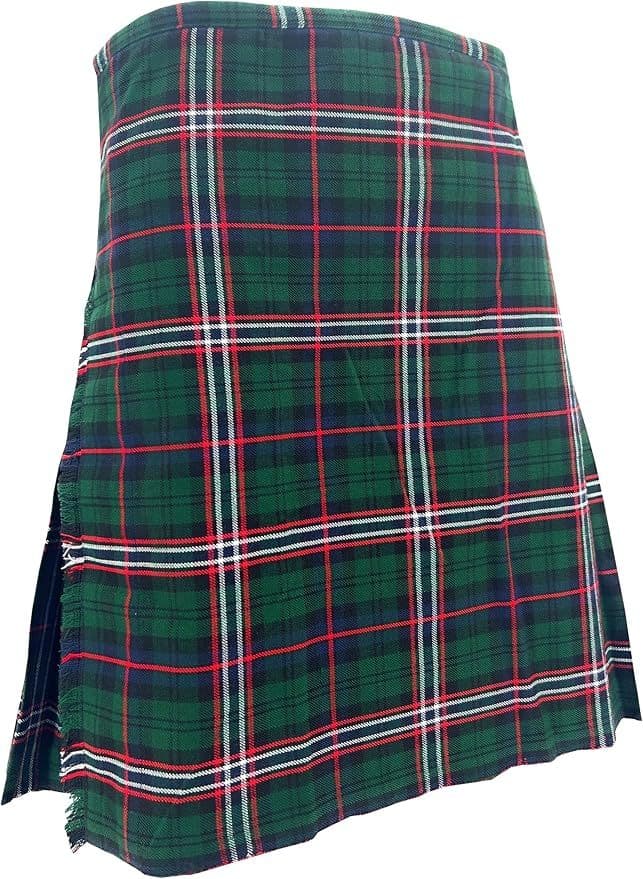 Scottish National Tartan 8 Yard Wool Blend Kilt