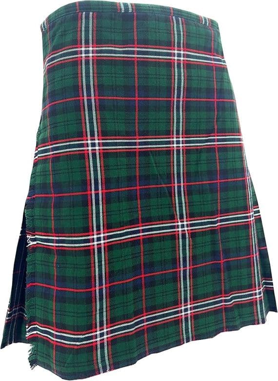 Scottish National Tartan 8 Yard Wool Blend Kilt