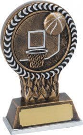 Basketball Resin Trophy 12 5cm