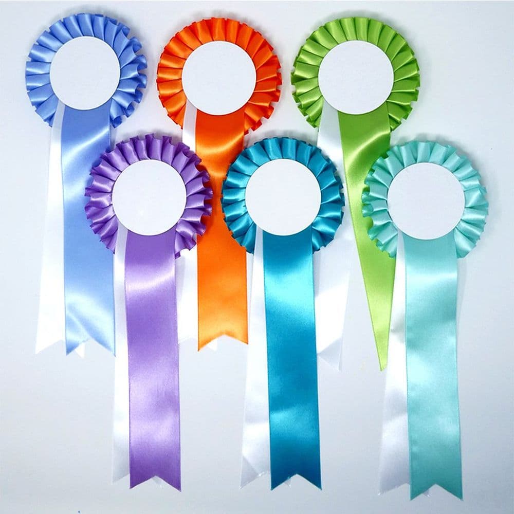 Blank Centre Single tier Rosettes
