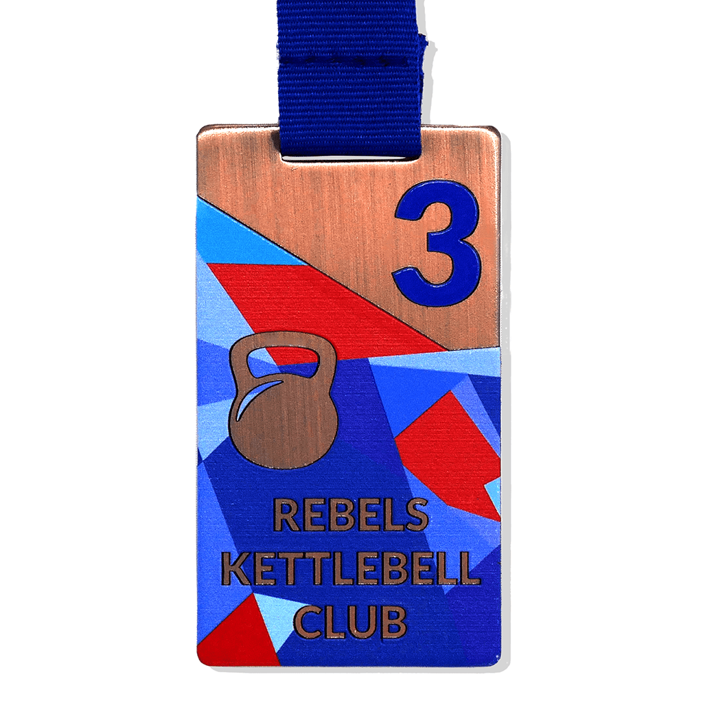 Custom Bronze Rectangle Medal 5 Minimum Order 50