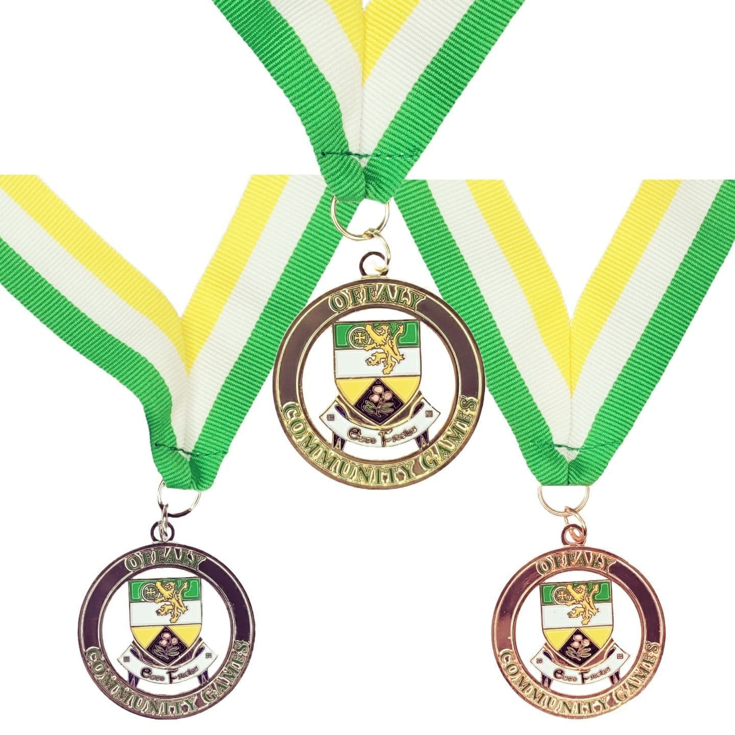 Custom Enamel Medal in Gold 3