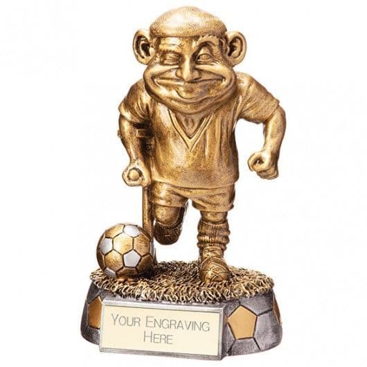 Grumpy Soccer/Football Fun Trophy