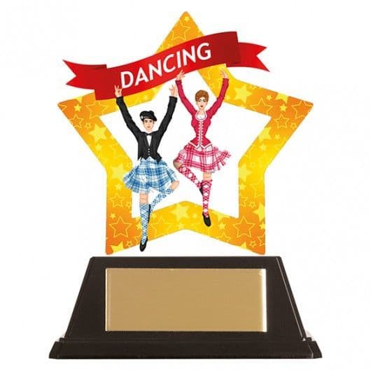 Highland - Dance Award Acrylic Mini - Star