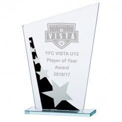 Multisport Jade Mega Star Glass Award 5mm