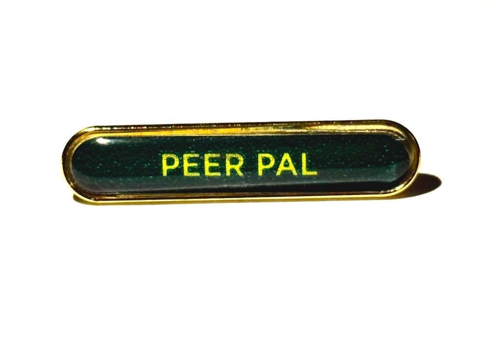 PEER PAL Bar Badge Green