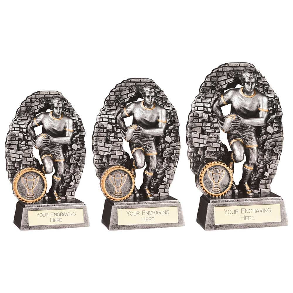 Rugby Male Trophy Blast Out