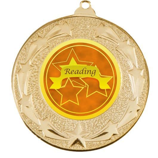 Star Reading Medal including Personalisation