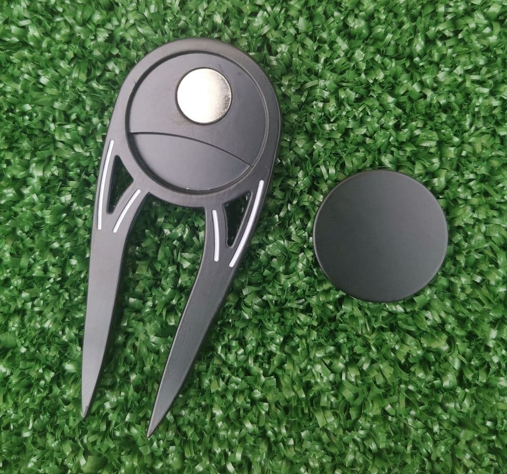 3in1 Metal Golf Divot Tool Pitch Repairer Bottle Opener & Ball Marker