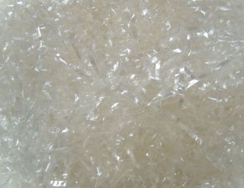 CLEAR PLASTIC SHREDDED