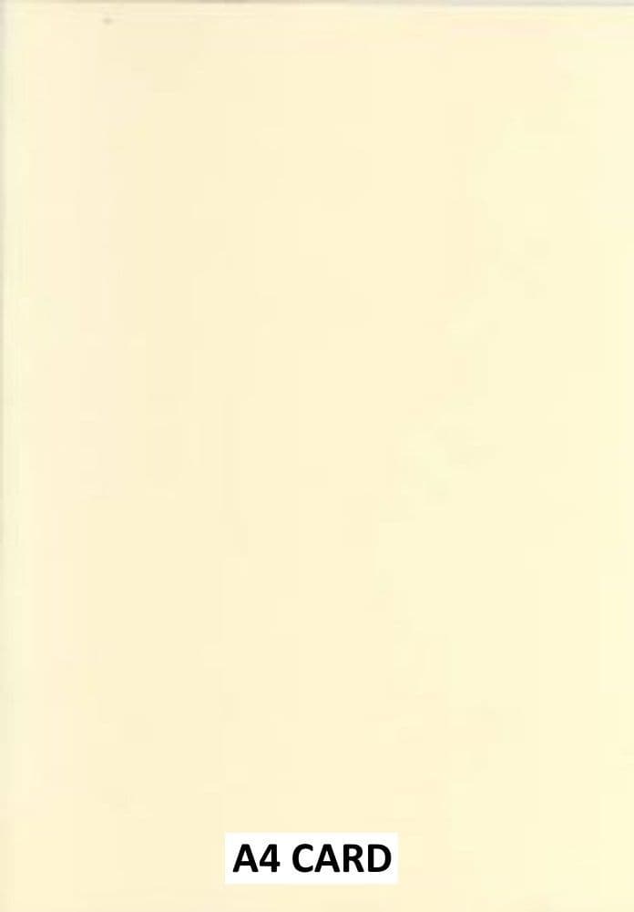 Cream Card 160gsm