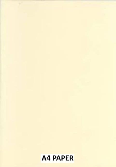 Cream Paper 80gsm