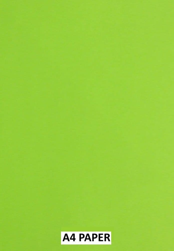 Fluorescent Green Paper 80gsm