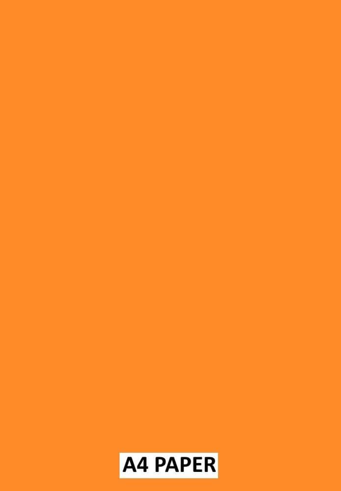 Fluorescent Orange Paper 80gsm