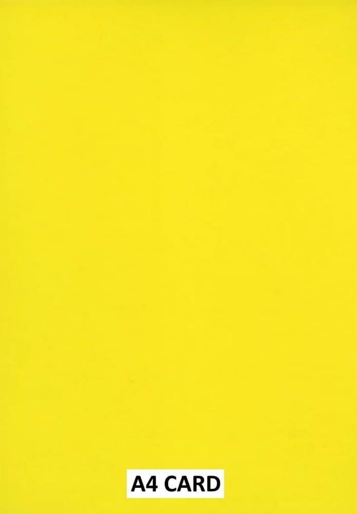 Intense Yellow Card 160gsm