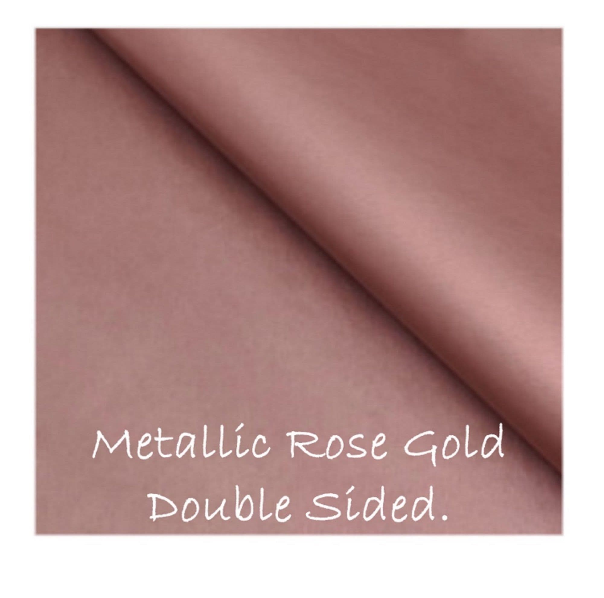 Metallic Rose Gold Tissue