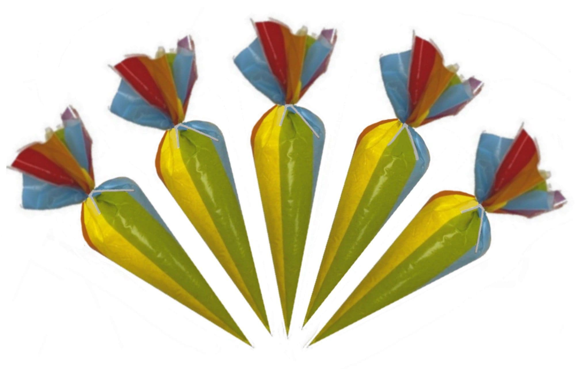 Rainbow Sweet Cones