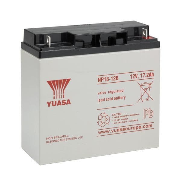 Yuasa NP18-12B VRLA Rechargeable Battery 12v 17 2Ah
