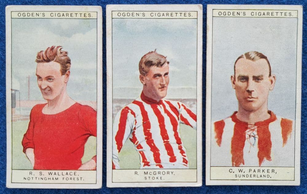 "Captains of Association Football Clubs & Colours" Ogden s 1926 3 of 44