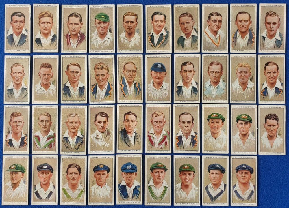 "Cricketers 1934" John Player 39 of 50
