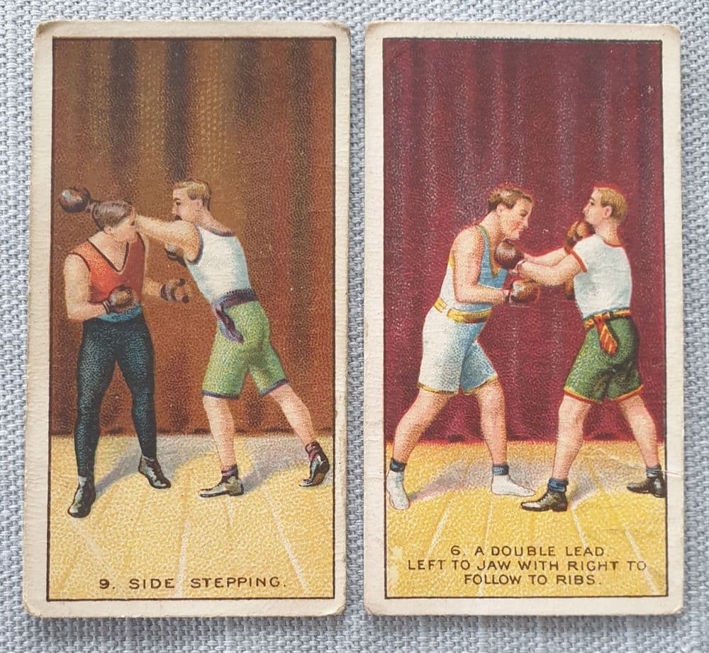 "The Science of Boxing" Carreras c 1916 2 of 50