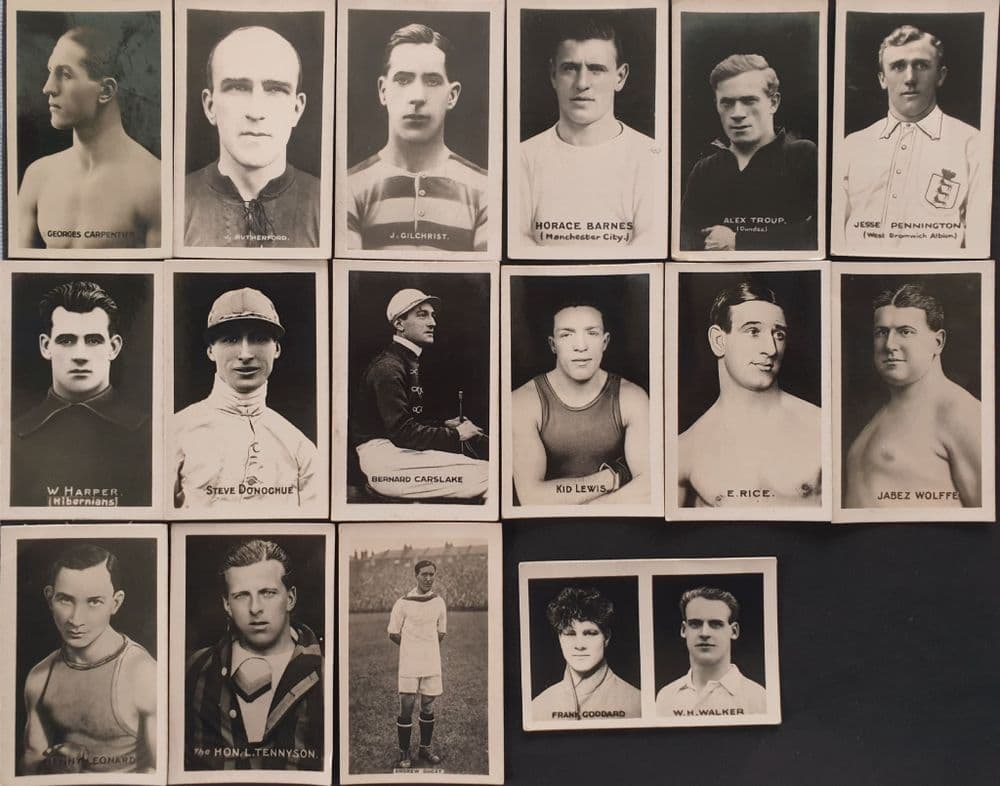 & x22;Sporting Champions& x22; The Champion & x28;1922 15 Cards& x29;