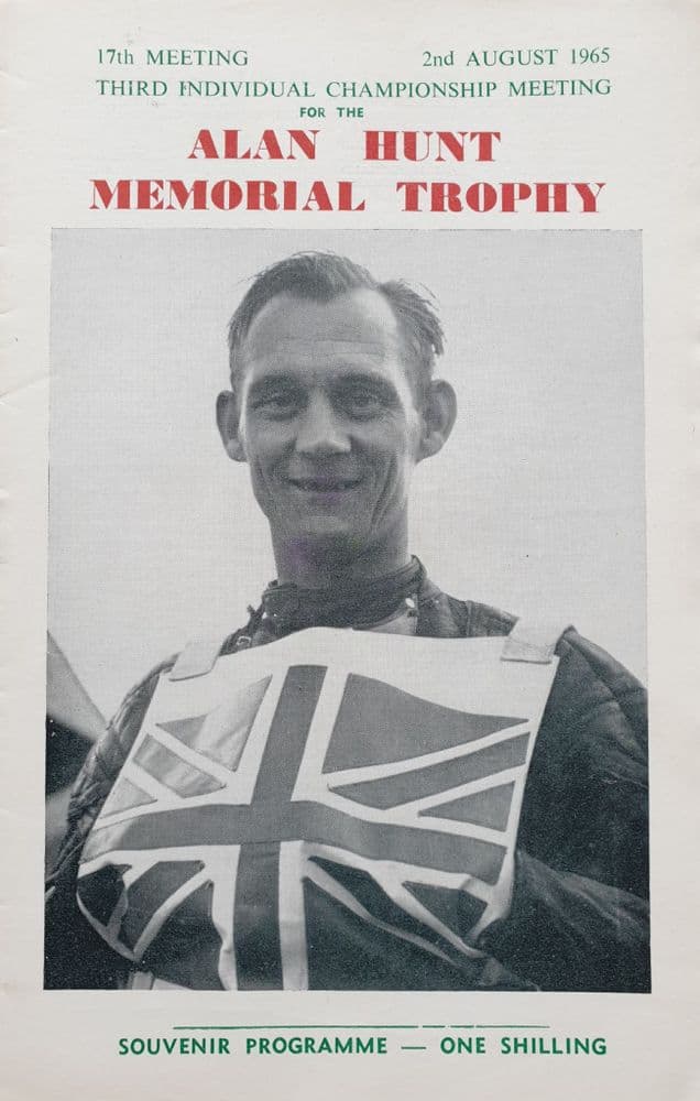 Alan Hunt Memorial Trophy 1965 Aug 2nd