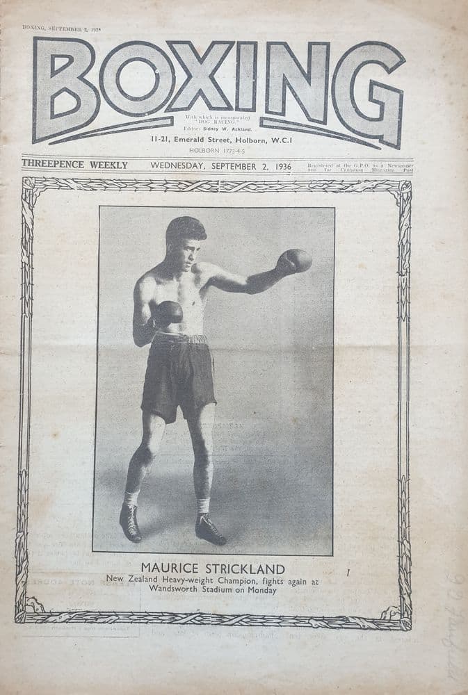 Boxing 1936 Sep 2nd