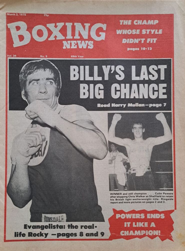 Boxing News Vol 34 No 9 1978 Mar 3rd