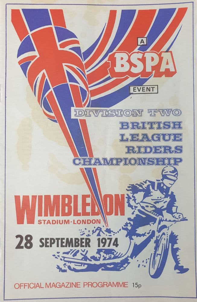 British League Riders Championship 1974 Sep 28th