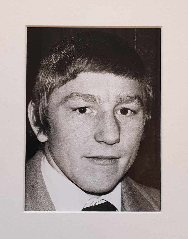 Dave "Boy" Green B&W Press Photo