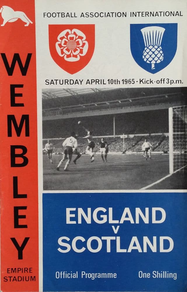 England v Scotland British Home Championships 1965 Apr 10th