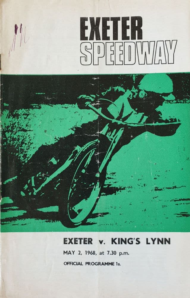 Exeter v King s Lynn 1968 May 2nd
