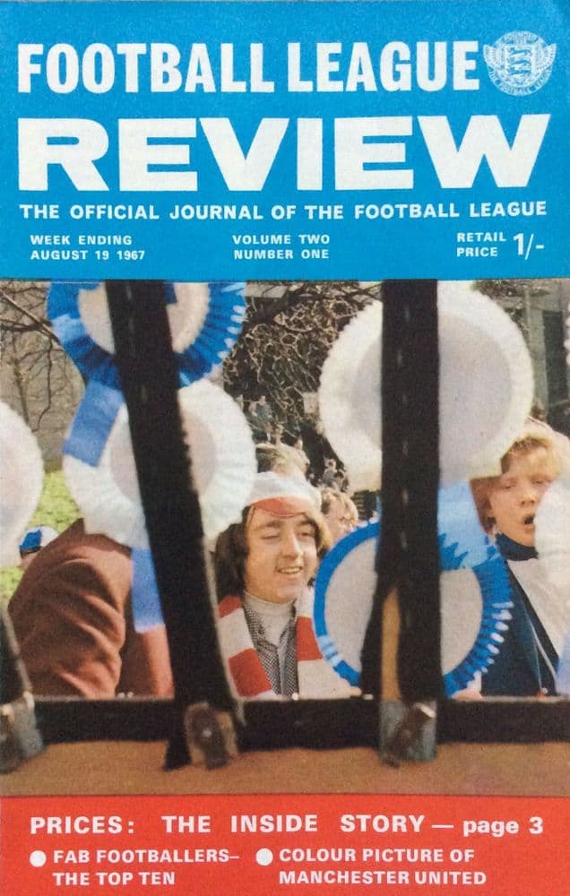 Football League Review Vol 2 No 1 1967 Aug 19th