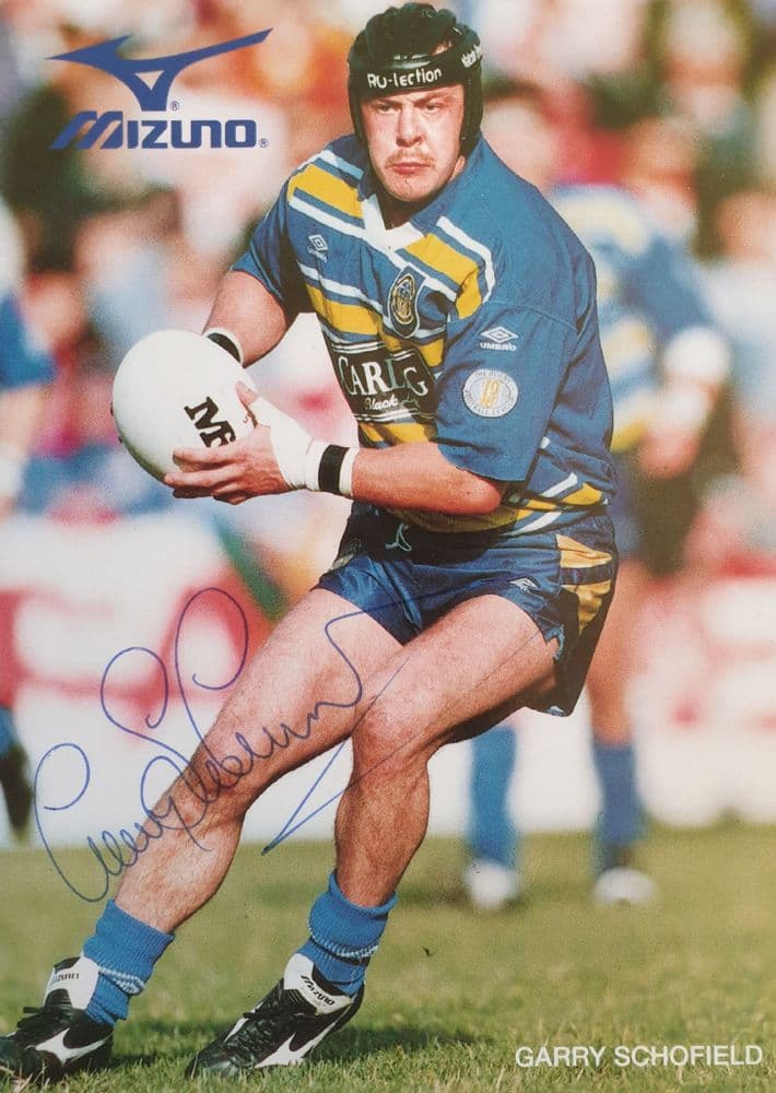 Garry Schofield Signed Card