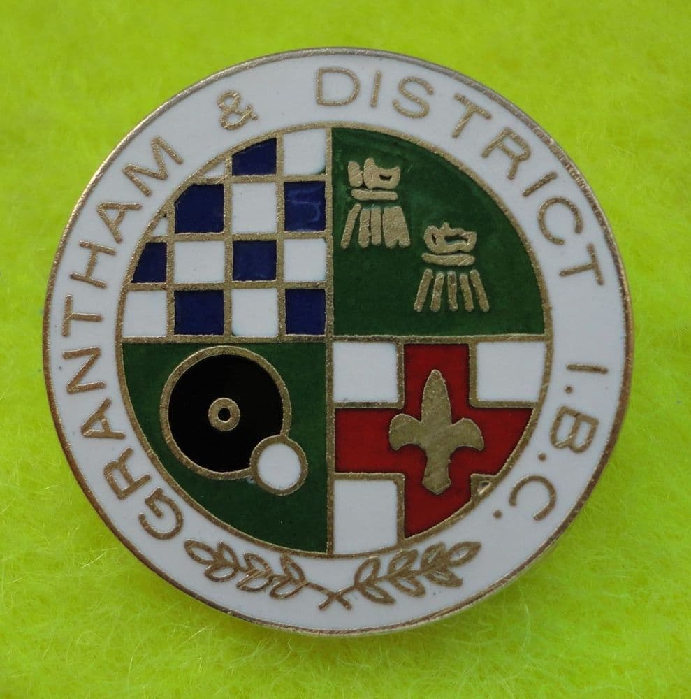 Grantham & District IBC Enamel Pin Badge