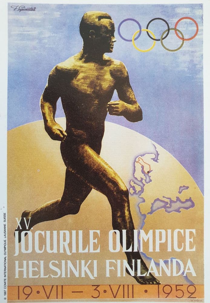 Mars Olympics Barcelona / Finland Postcard 1992