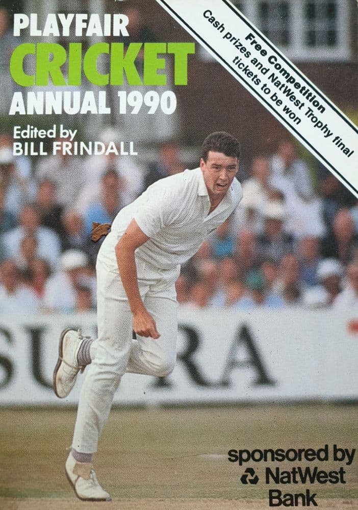 Playfair Cricket Annual 1990 ed by Bill Frindall
