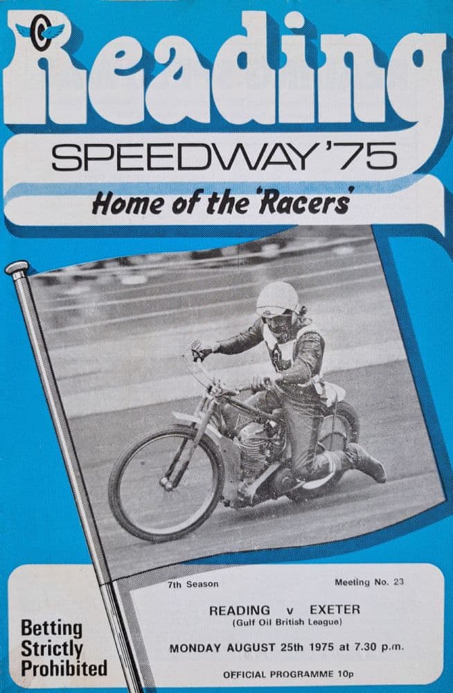 Reading v Exeter 1975 Aug 25th
