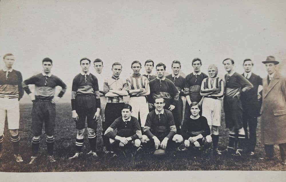 Rugby Team Postcard 1911