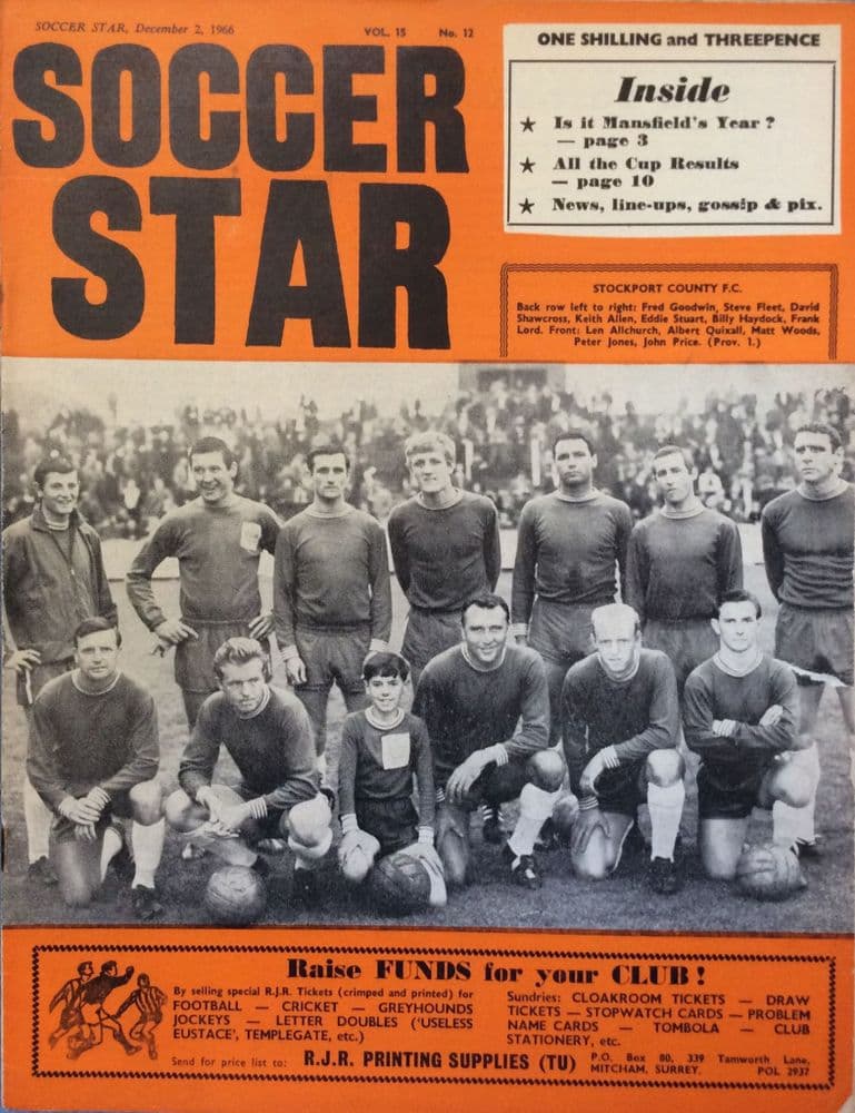 Soccer Star VOL 15 NO 12 1966 Dec 2nd