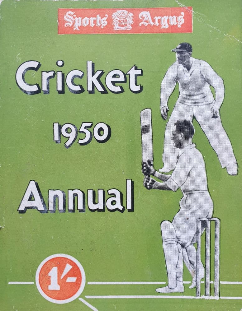 Sports Argus Cricket Annual 1950