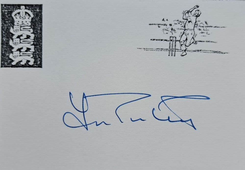 Trevor Bailey Autograph