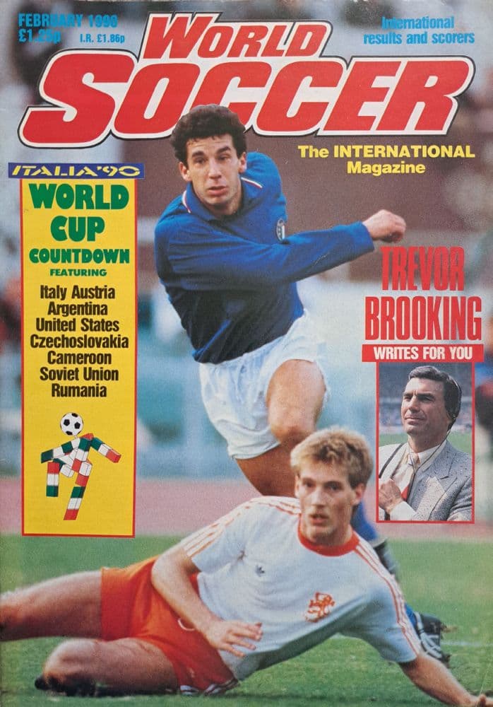 World Soccer 1990 Feb