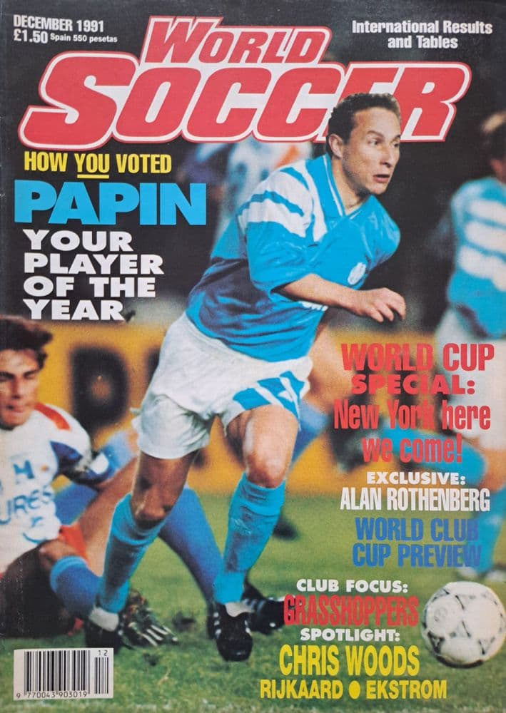 World Soccer 1991 Dec