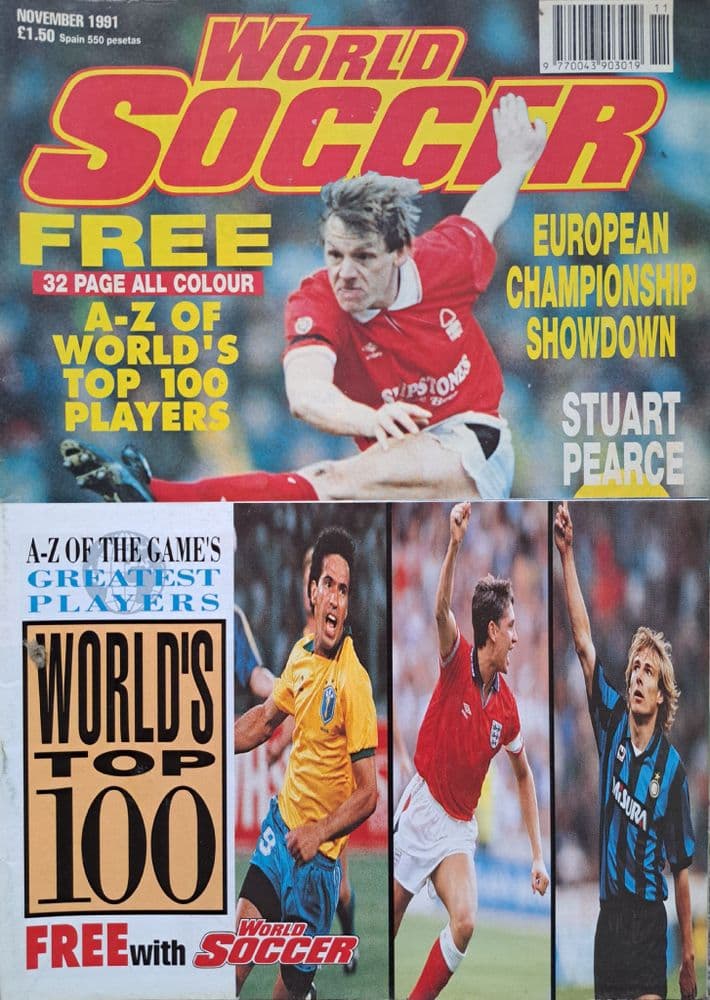 World Soccer 1991 Nov